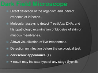 Laboratory Determination of syphilis | PPTX