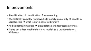 Determining Online Brand Reputation with Machine Learning from Social ...