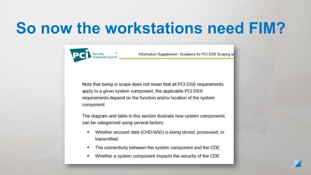 Determining Scope for PCI DSS Compliance | PDF