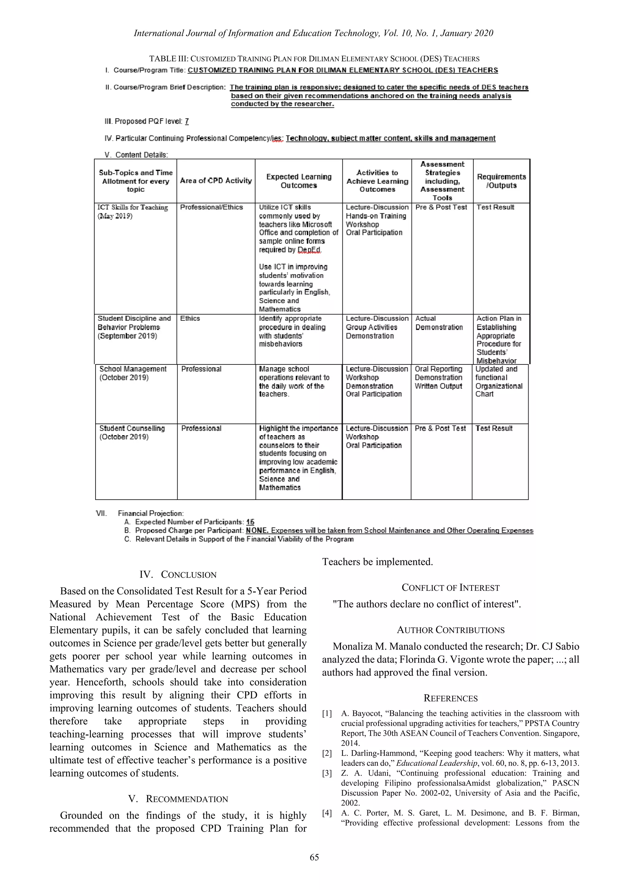 Determining student learning outcomes | PDF