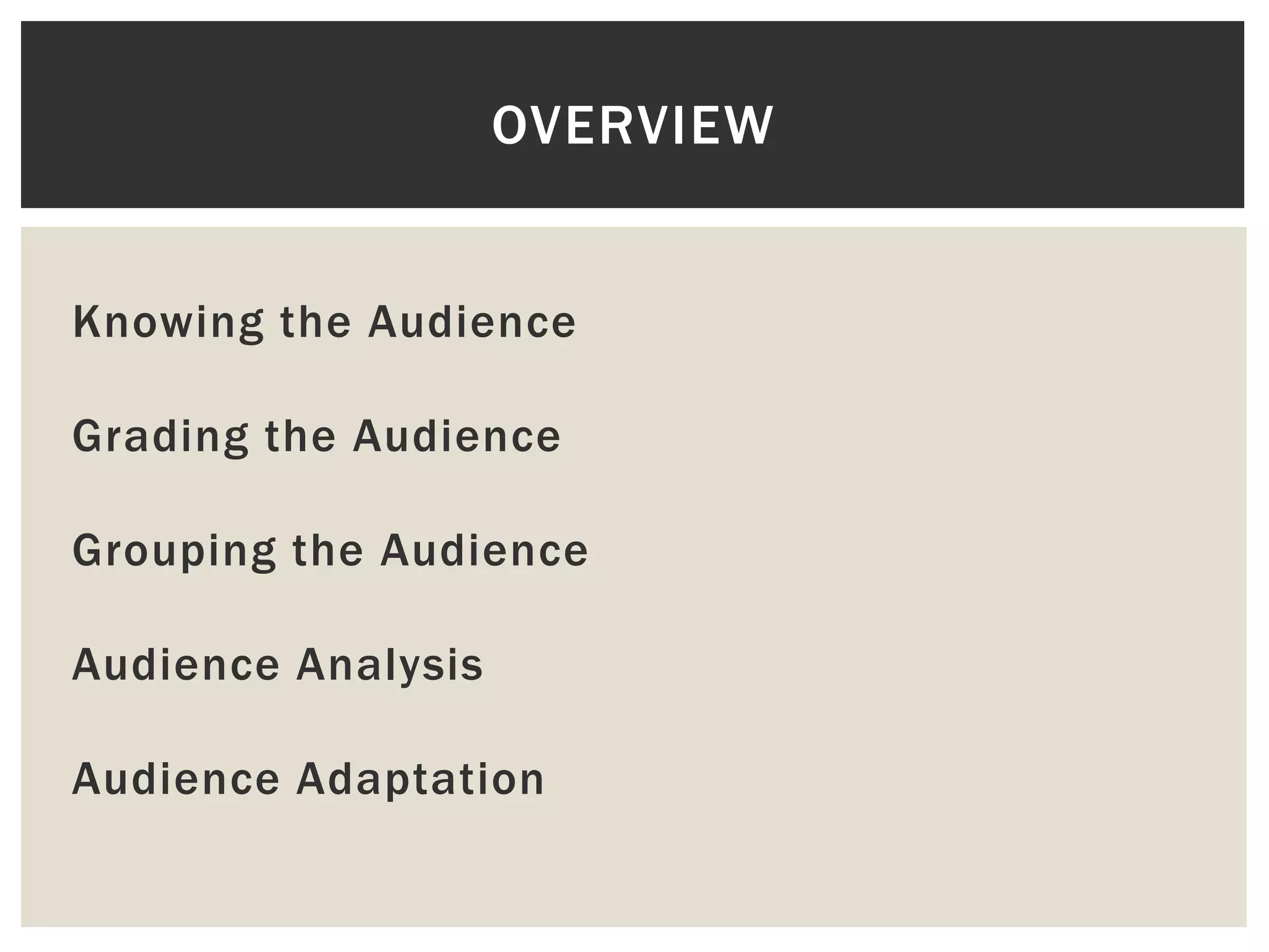Determining the audience- Technical Writing | PPTX