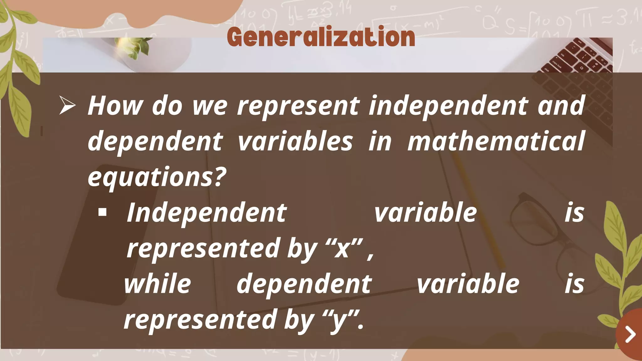 Determining the Dependent and Independent Variables [Autosaved].pptx