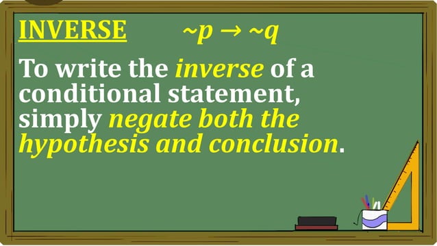 Determining the Inverse, Converse, and Contrapositive of an If-then ...