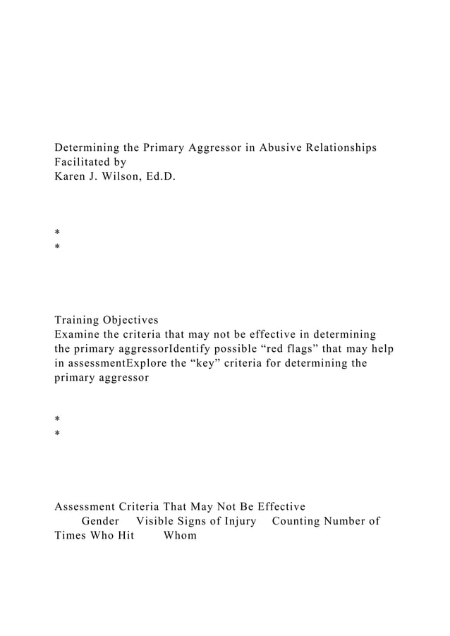 Determining the Primary Aggressor in Abusive Relationships.docx