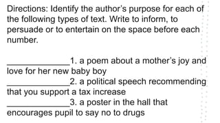 Determining the Purpose of the Author .pptx