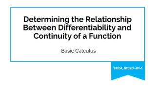 Determining the Relationship between Differentiability and Continuity of a Function.pdf