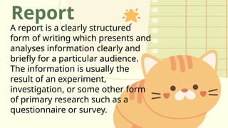 Determining the Structures of Various Kinds of Reports.pptx