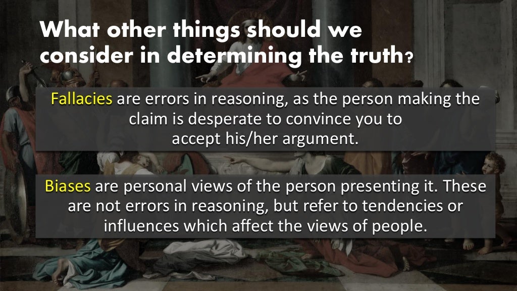 Determining The Truth Pdf