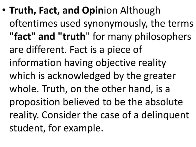 Determining Truth philosophy for grade 11 .pptx
