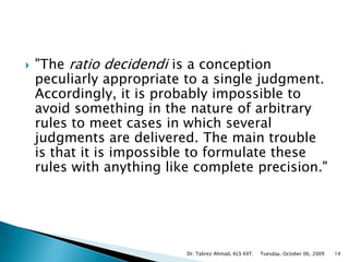 Determinin ratio of a Case | PPTX