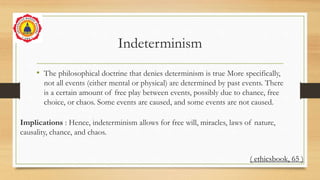 Determinism octavianus | PPT
