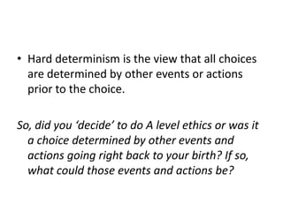 Determinism pp | PPTX