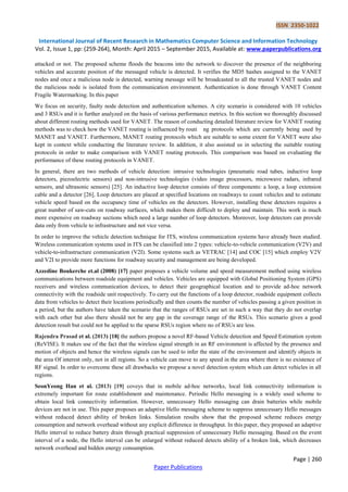 Deterministic AODV Routing Protocol for Vehicular Ad-Hoc Network | PDF