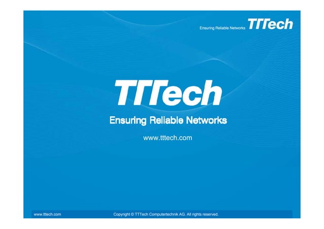 Deterministic Ethernet Ttethernet Ppt