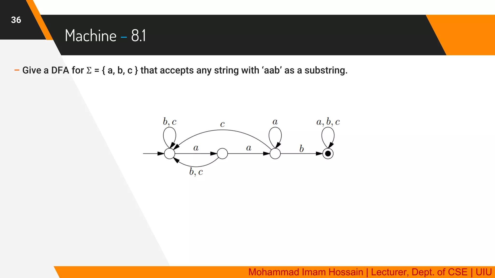 Toc 2 Deterministic Finite Automata Pdf