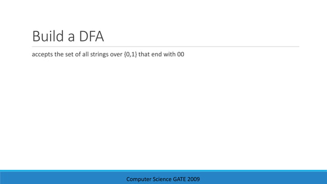 Deterministic Finite Automata Dfa Pdf Programming Languages Computing