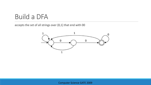 Deterministic Finite Automata Dfa Pdf Programming Languages