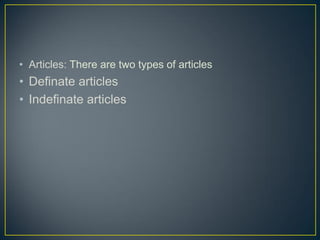 Determiners | PPTX | Programming Languages | Computing