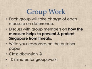 Deterrence & diplomacy | PPTX