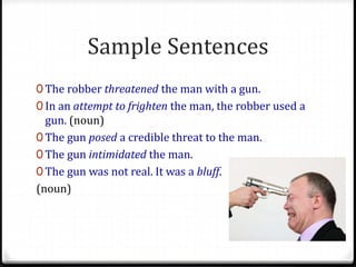 Deterrence vocabulary insights p. 115 | PPTX
