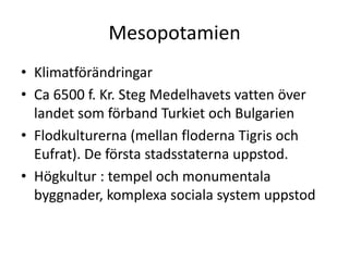 Det gamla mesopotamien | PPT
