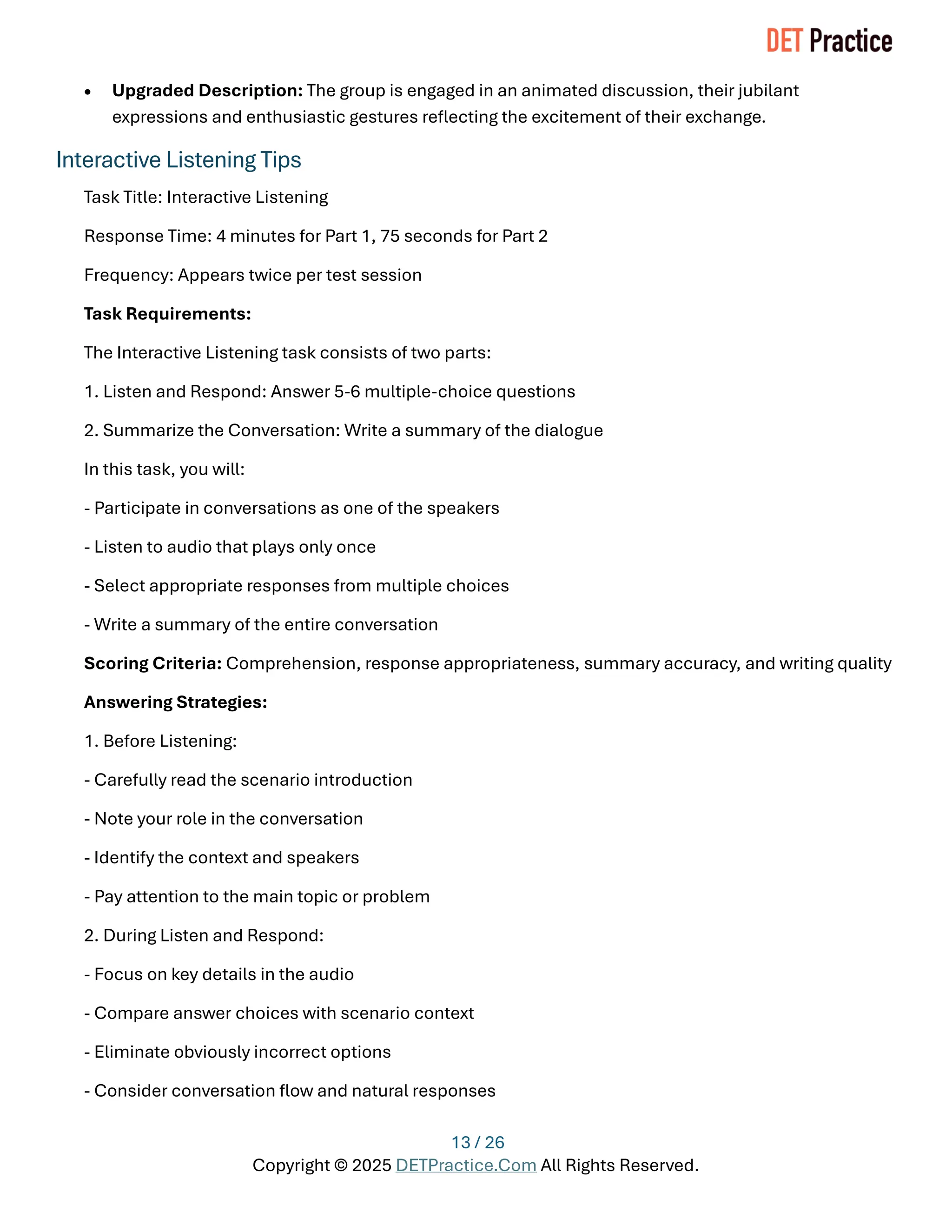 Duolingo English Test 2025 Guide: DET Success Simplified | PDF