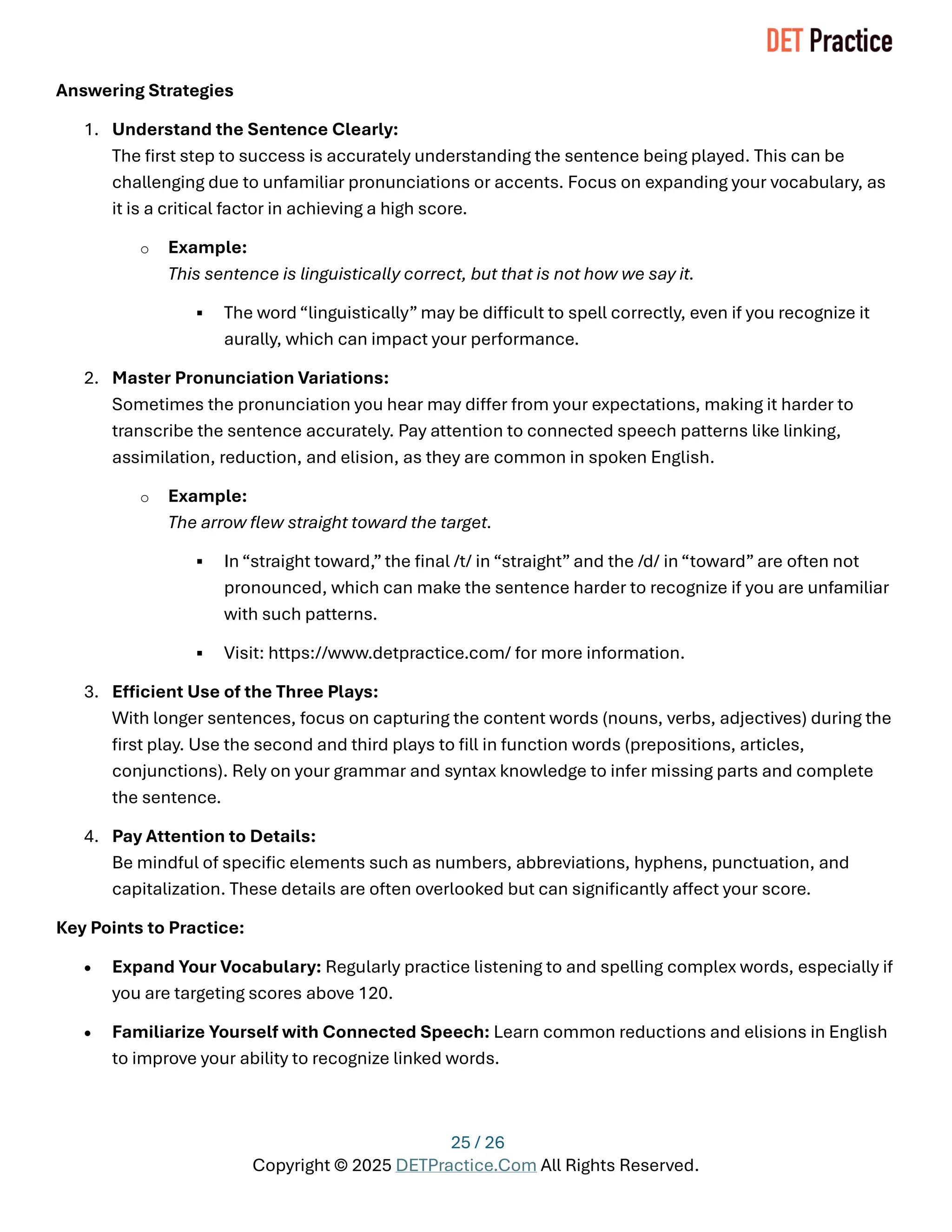 Duolingo English Test 2025 Guide: DET Success Simplified | PDF