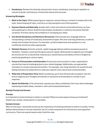 Duolingo English Test 2025 Guide: DET Success Simplified | PDF