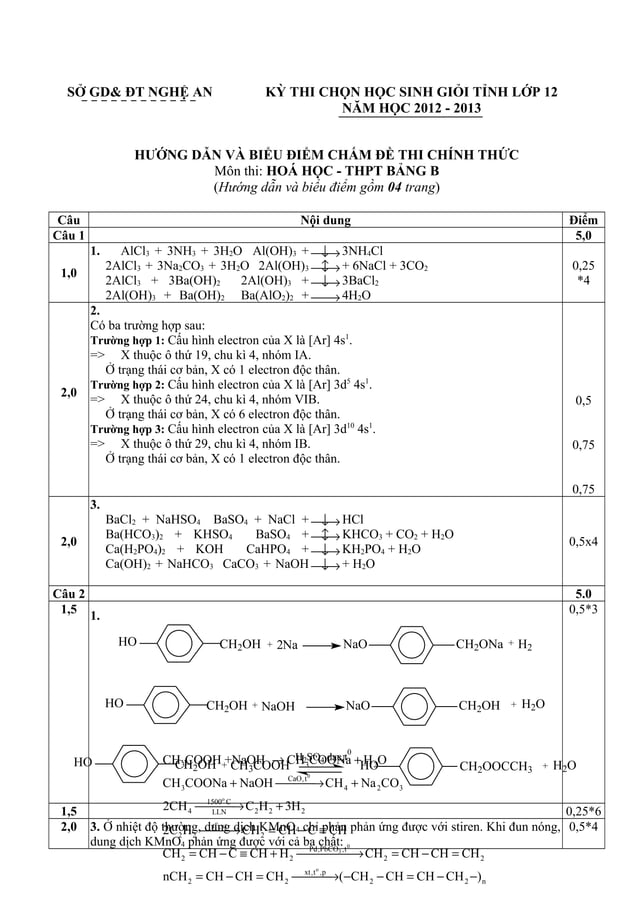 Dethi hsg-nghe an-l12-2013-hoa12-bangb | PDF
