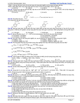 De thi dai hoc mon hoa (6) | PDF