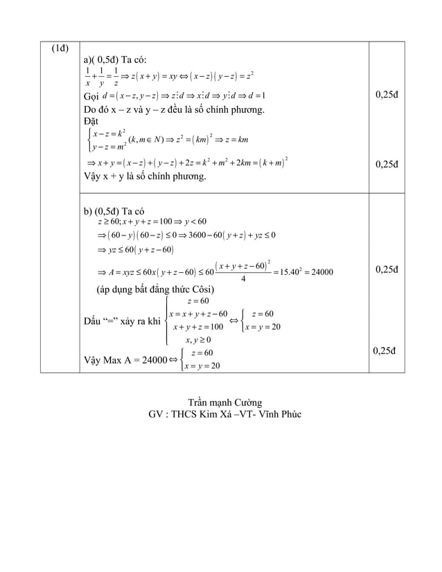 De thi hsg toan 8 | PDF