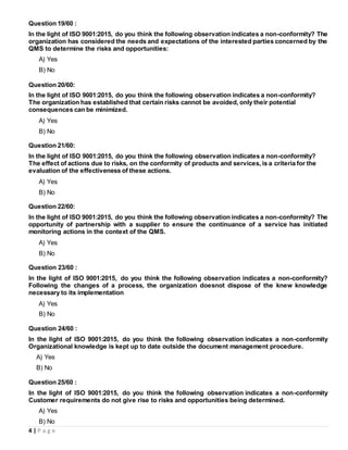De thi iso 9001 auditor | DOCX