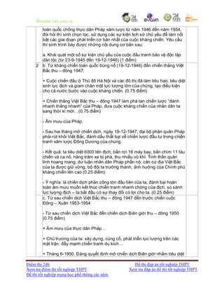 De thi thu mon su khoi c 2013 | PDF