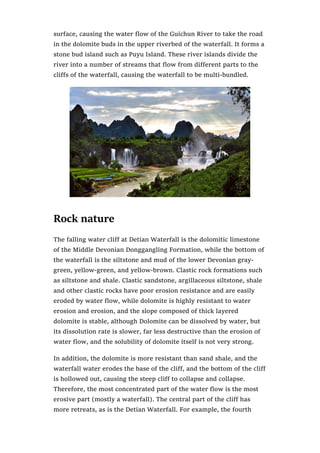Detian waterfall | PDF