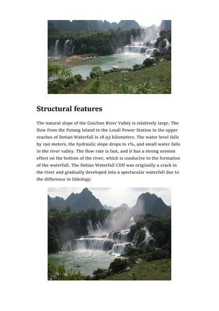 Detian waterfall | PDF