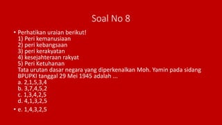 Detik DetikProklamasi | PPTX