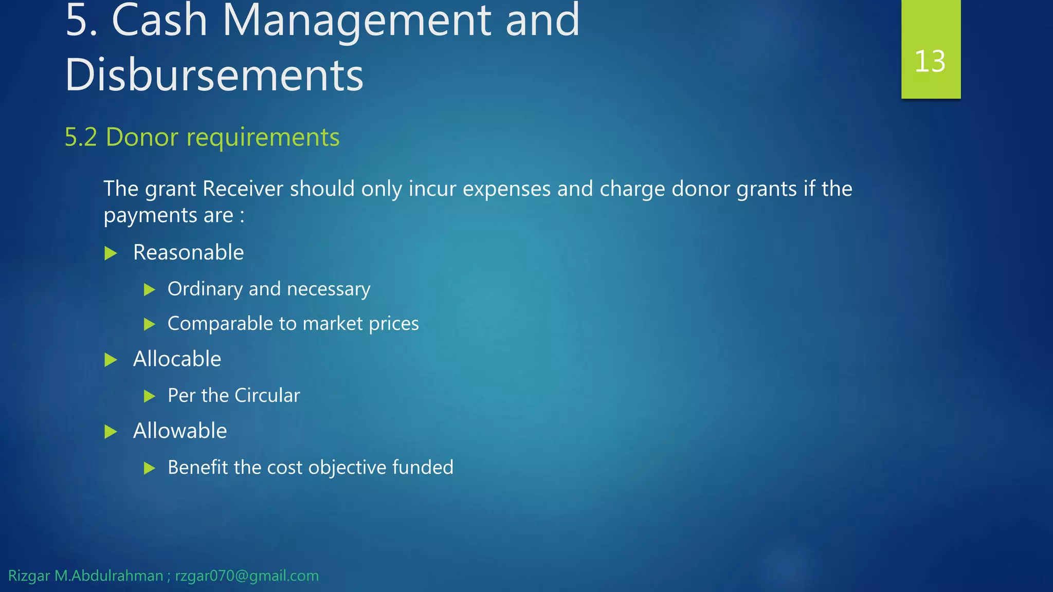 NGOs financial management | PPTX