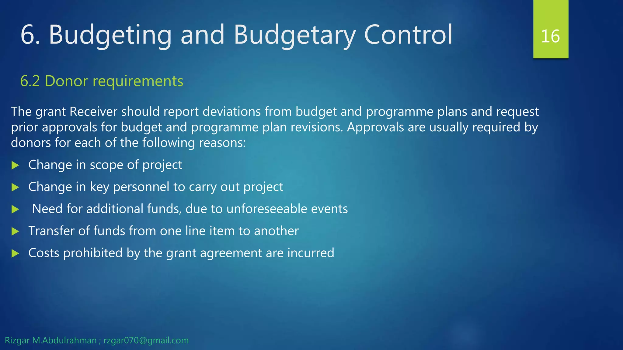 NGOs financial management | PPTX