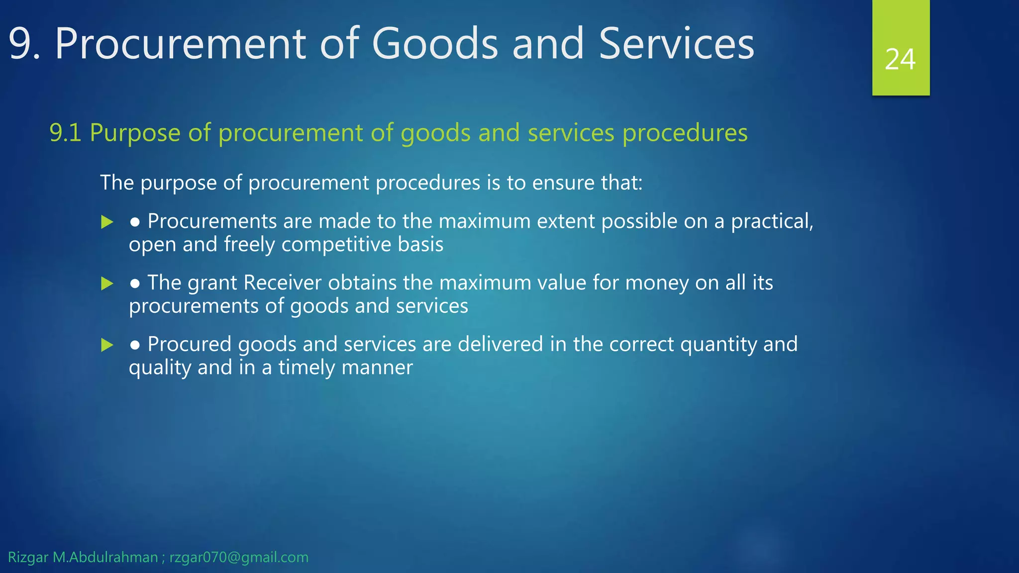 NGOs financial management | PPTX