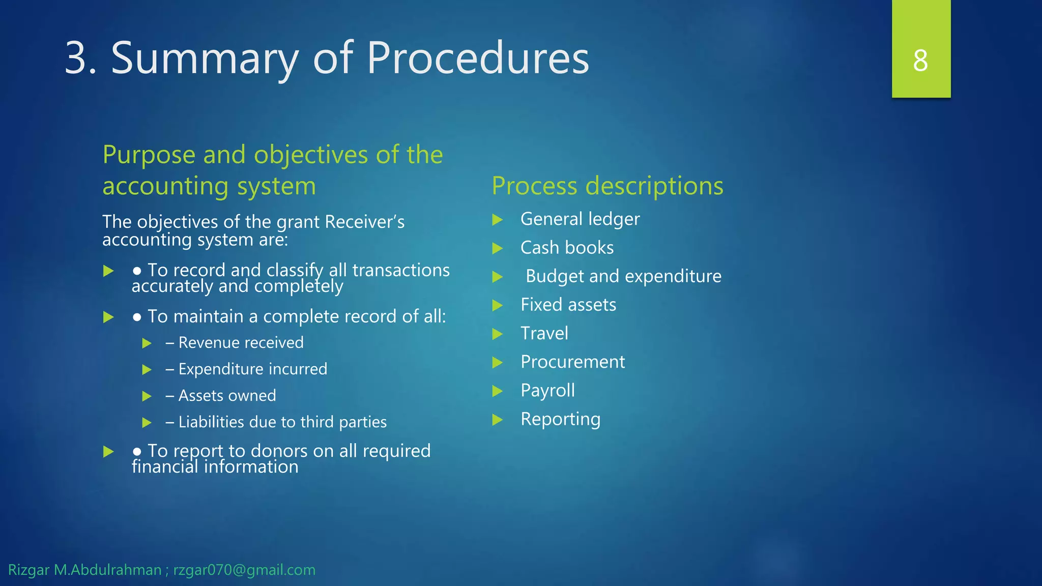 NGOs financial management | PPTX