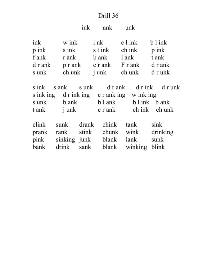 Detosil reading drills | PDF | Parenting | Family and Relationships