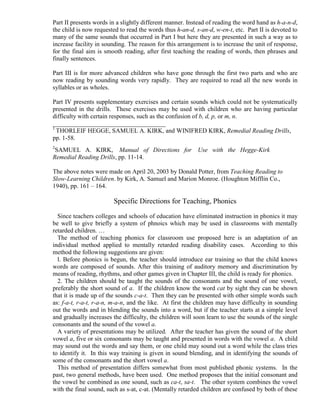 Detosil reading drills | PDF