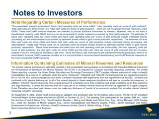Detour Gold Corporate Presentation | PDF