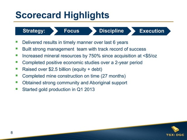 Detour Gold Corporate Presentation | PDF