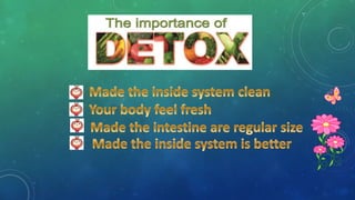 Detox | PPTX