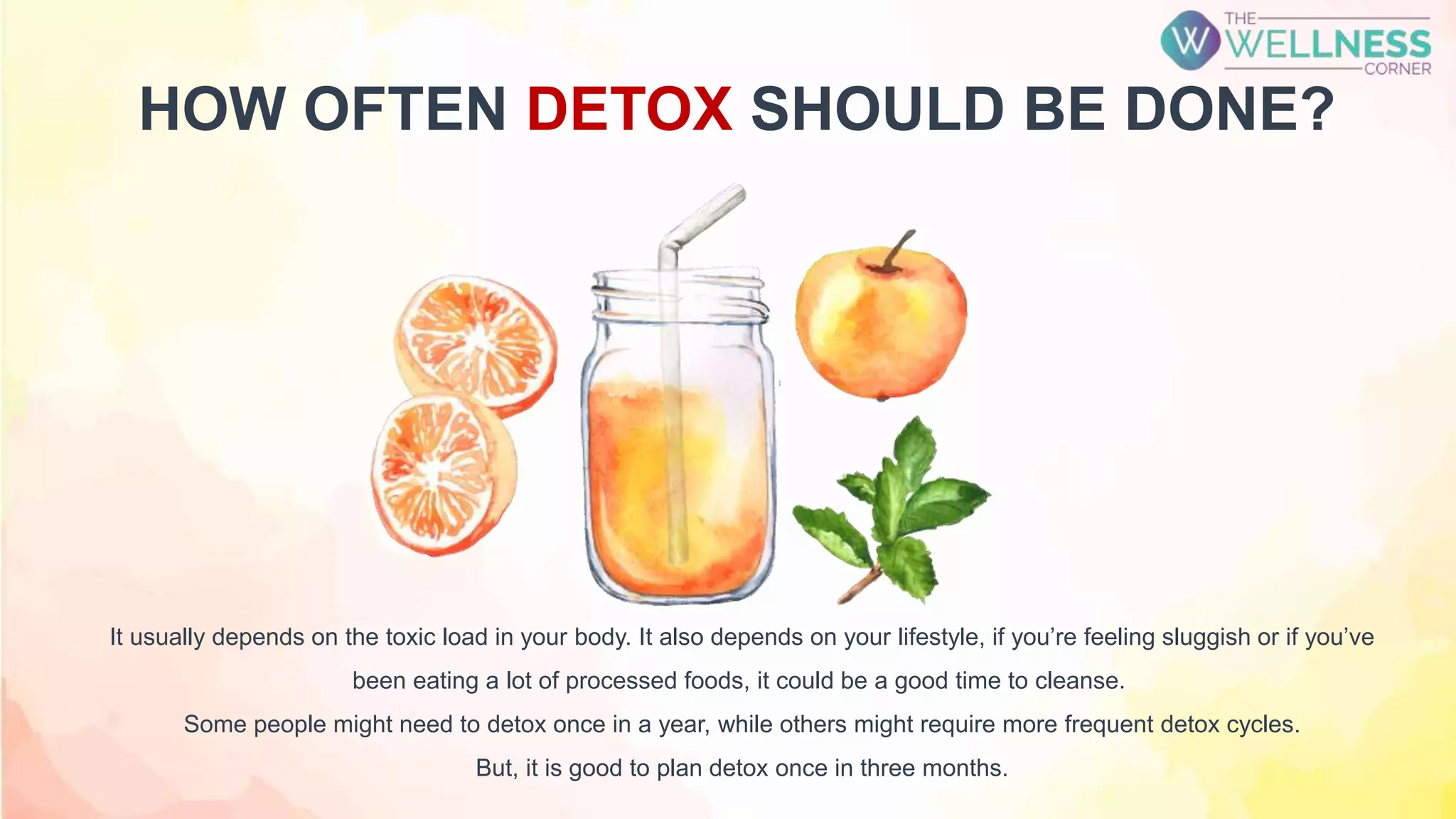 Detox Diet : Cleansing Your Body | PPTX