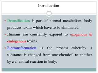 detoxfication mechanism.pdfbfkebfhksdbgsdkg | PDF