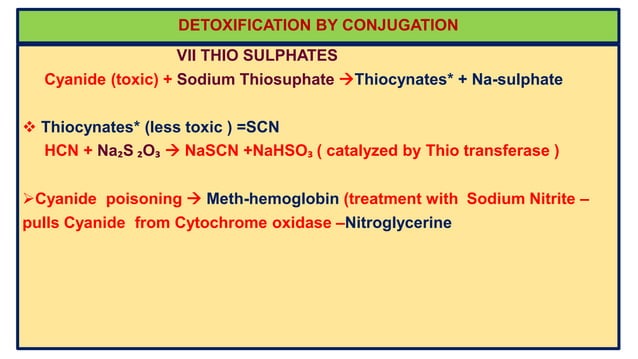 Detoxification | PDF | Chemistry | Science