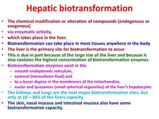 Detoxification phase i and ii | PPTX