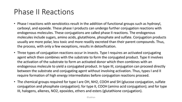 Detoxification mechanisms in Insects | PPTX